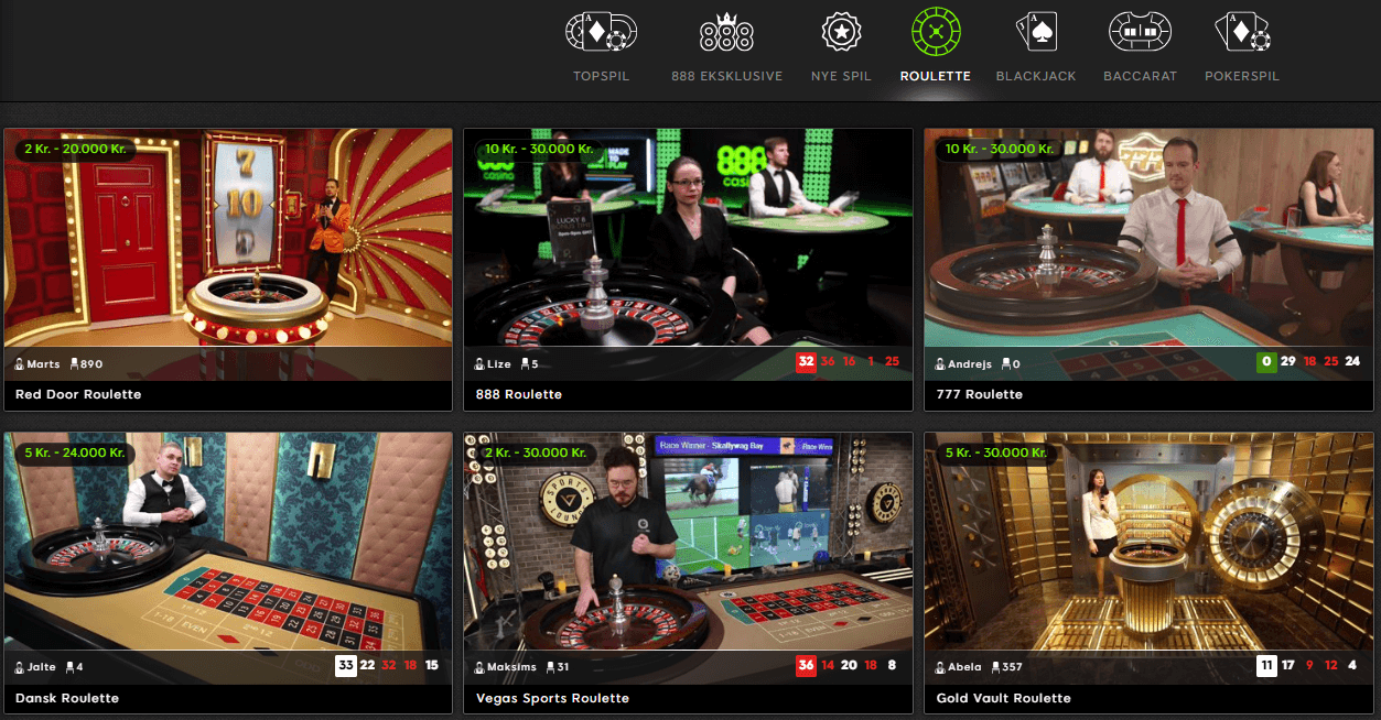 888Casino dk Anmeldelse – Online Casino, Poker og Sportsbetting